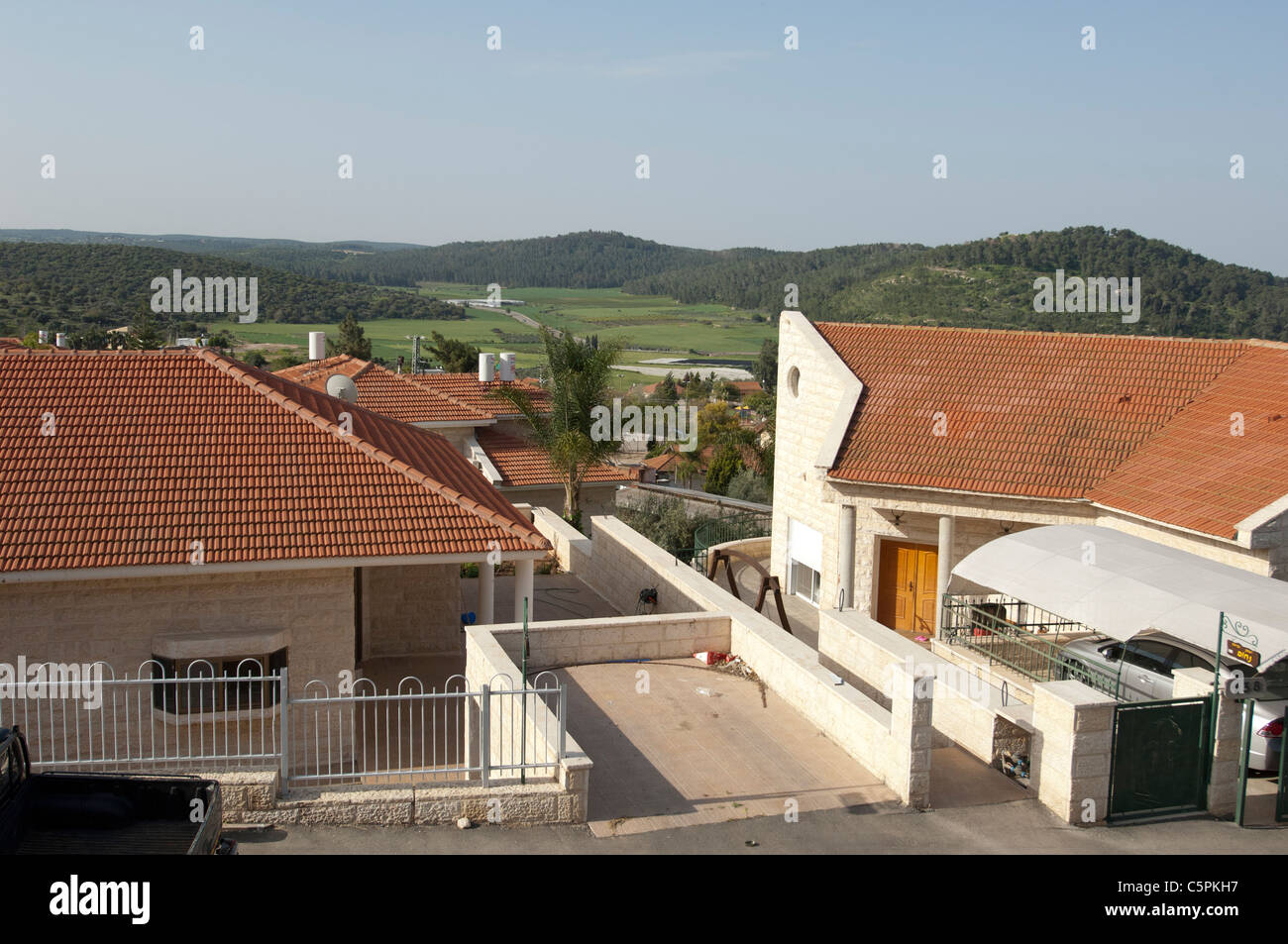 Moshav Zechariah Israel Stock Photo - Alamy