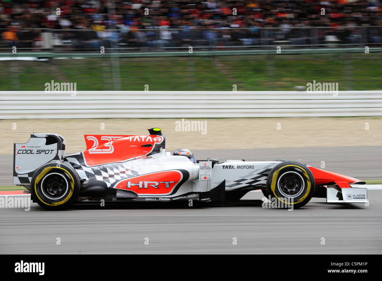 Vintantonio Liuzzi (ITA), HRT during the German Formula One Grand Prix ...