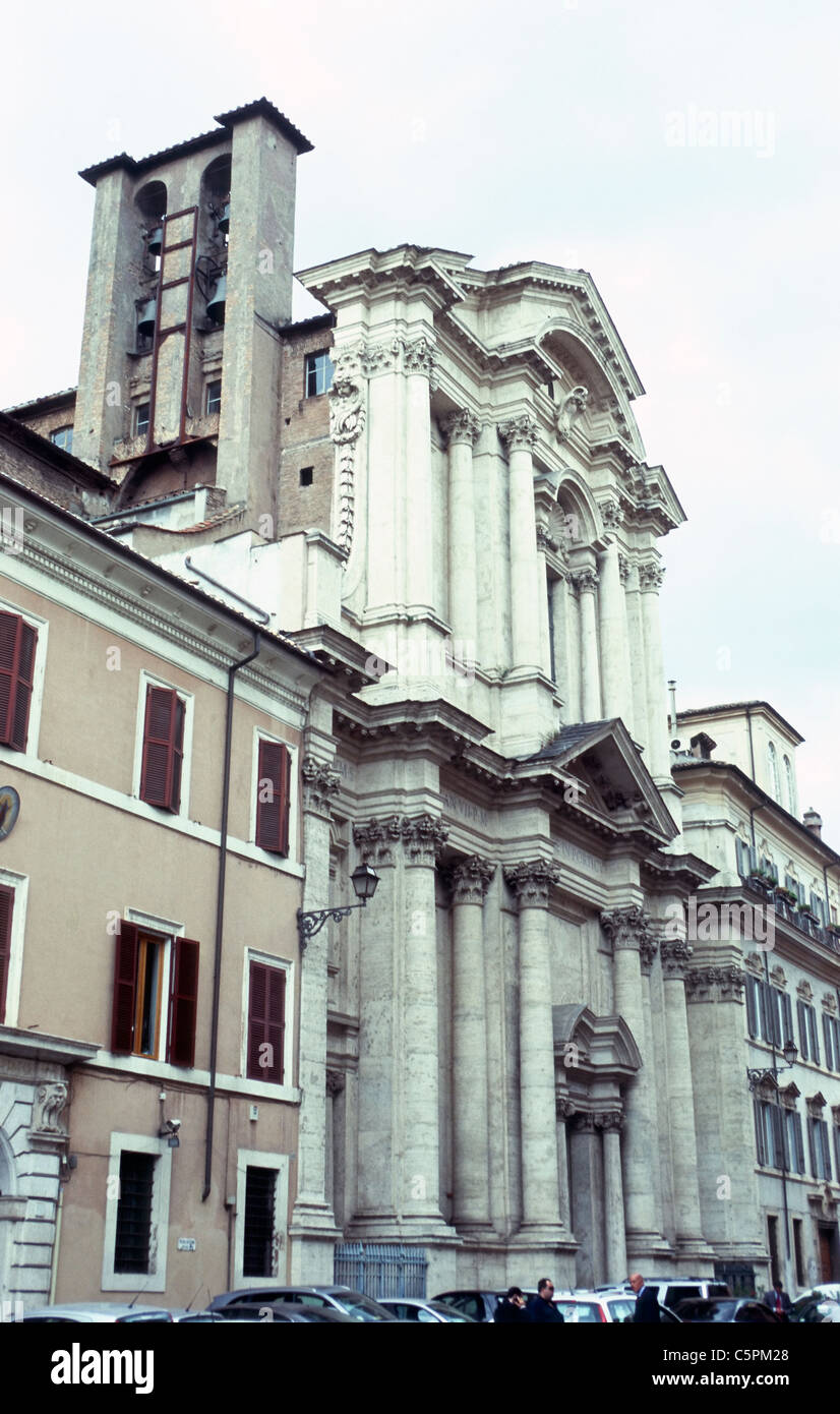 Santa Maria in Campitelli, Rome Stock Photo - Alamy