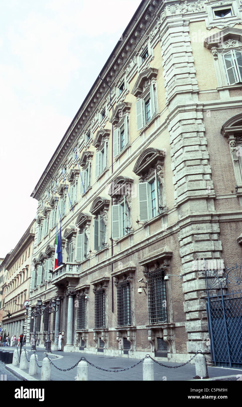 Palazzo Madama in Rome, Italian Senate Stock Photo - Alamy