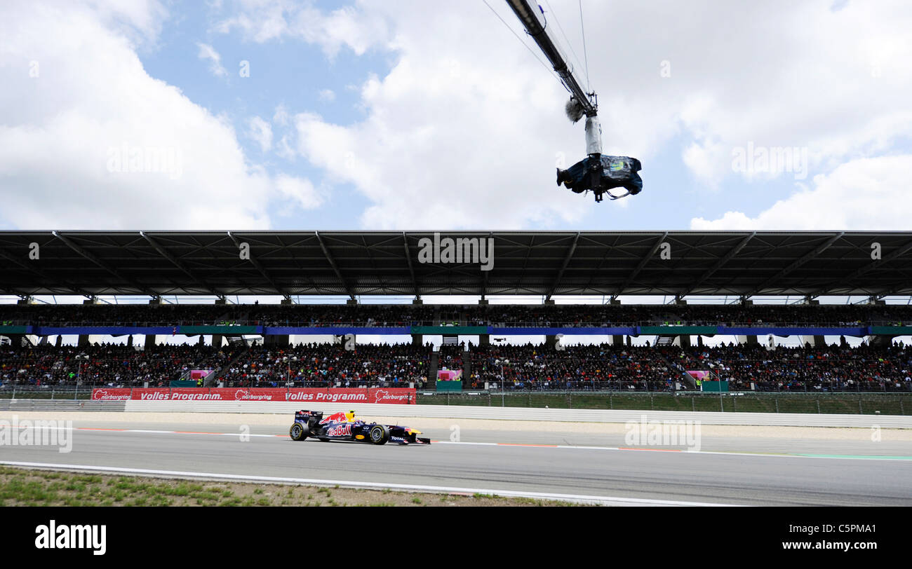 Red bull racing in grandstand hi-res stock photography and images - Alamy