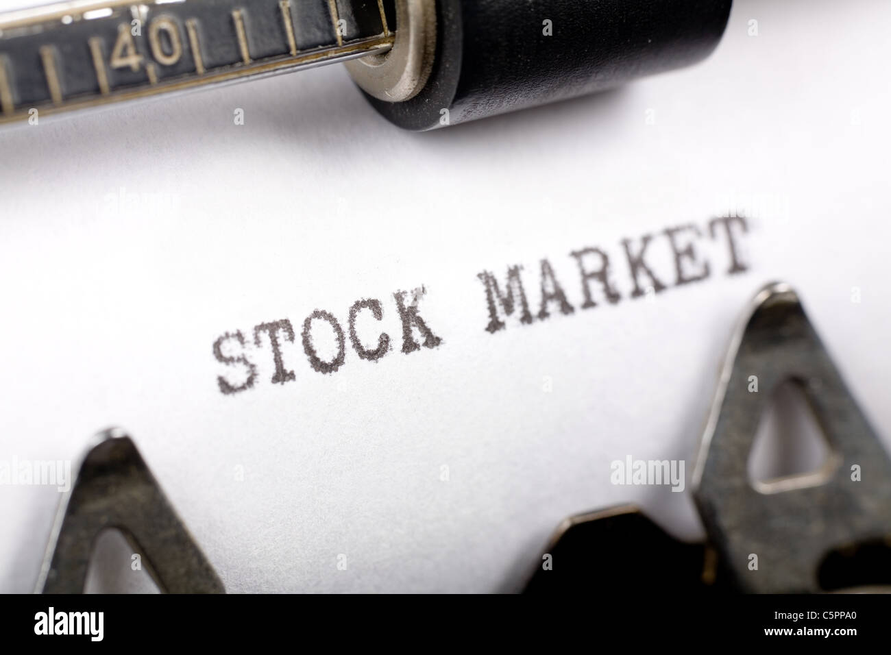 News paper stock market hi-res stock photography and images - Alamy
