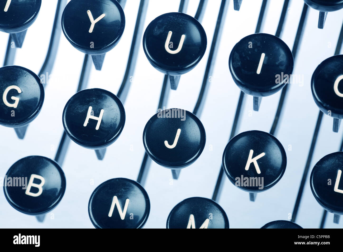 Typewriter Keyboard Close Up Shot High Resolution Stock Photography and ...