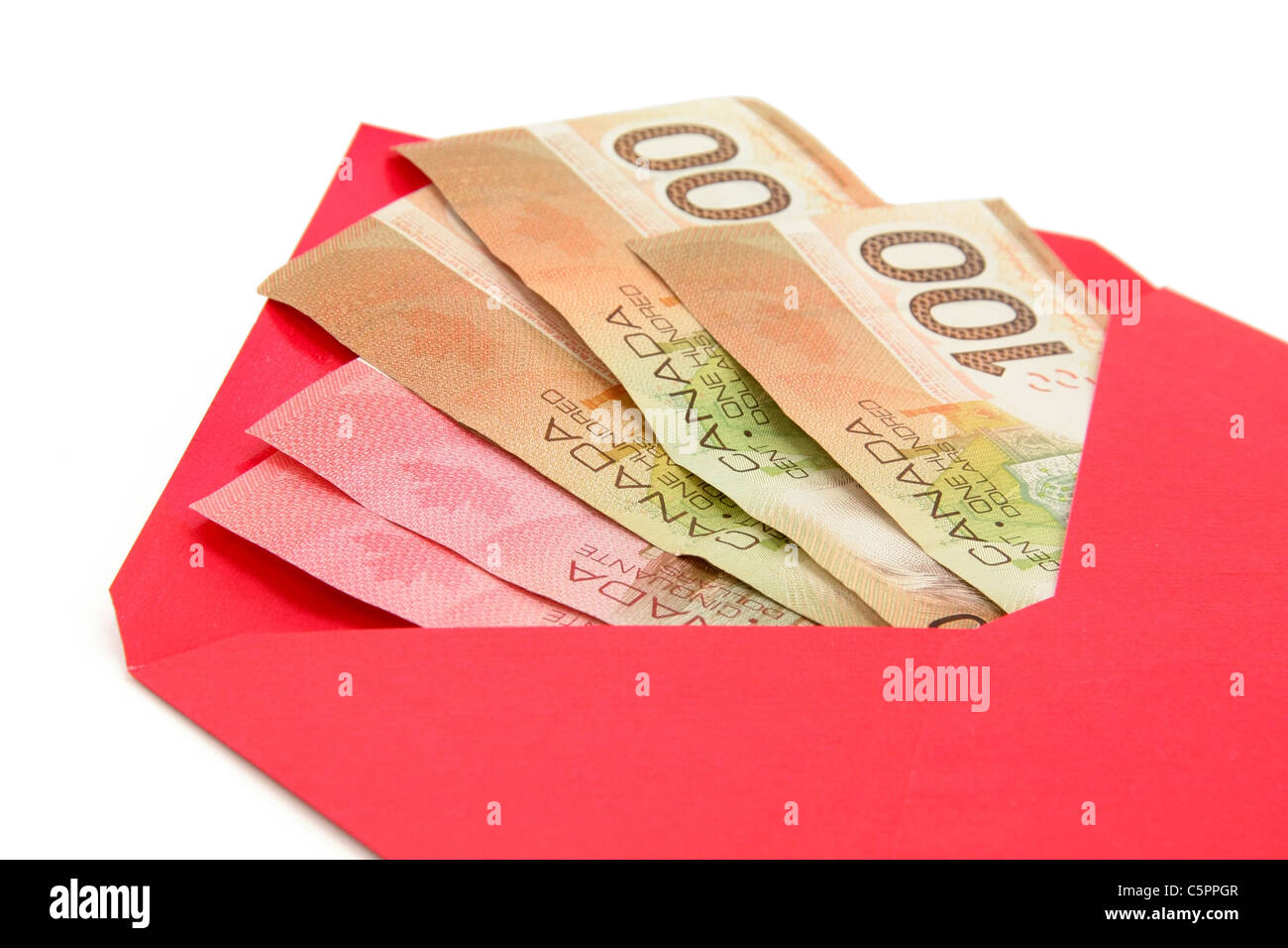Canadian money envelope hi-res stock photography and images - Alamy