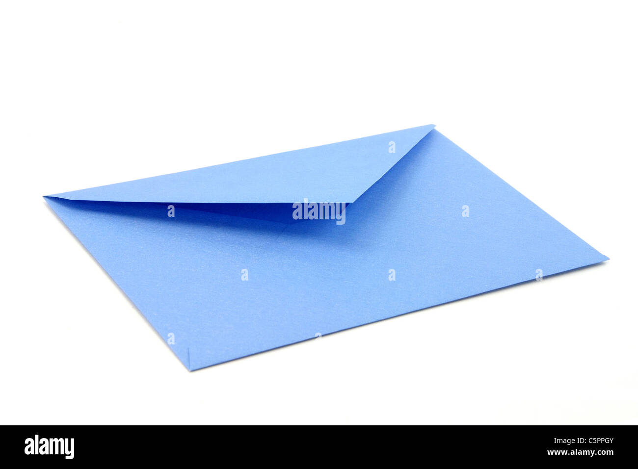 blue envelope, concept of communication Stock Photo - Alamy
