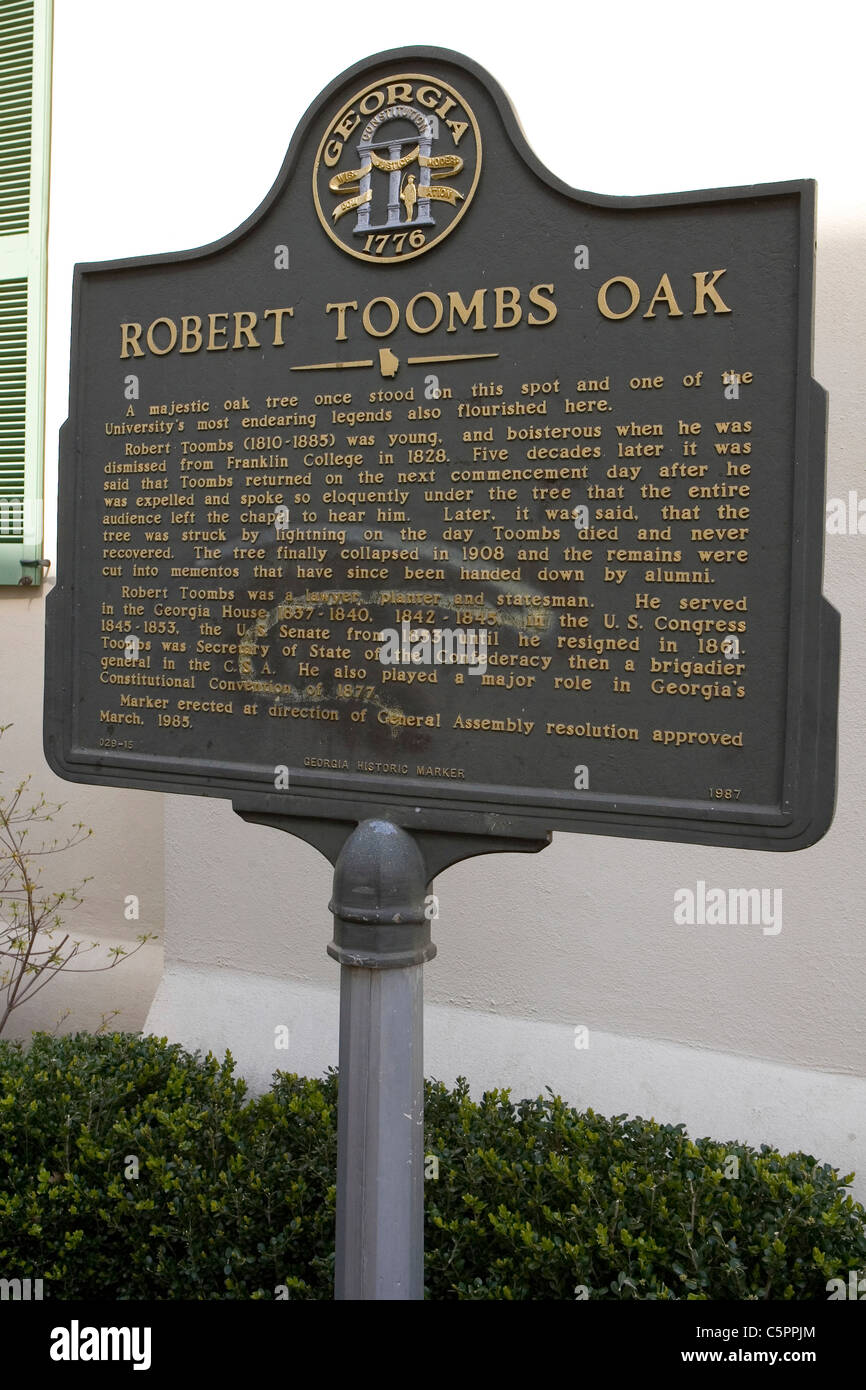 Robert toombs oak hi-res stock photography and images - Alamy Robert toombs oak hi-res stock photography and images - Alamy