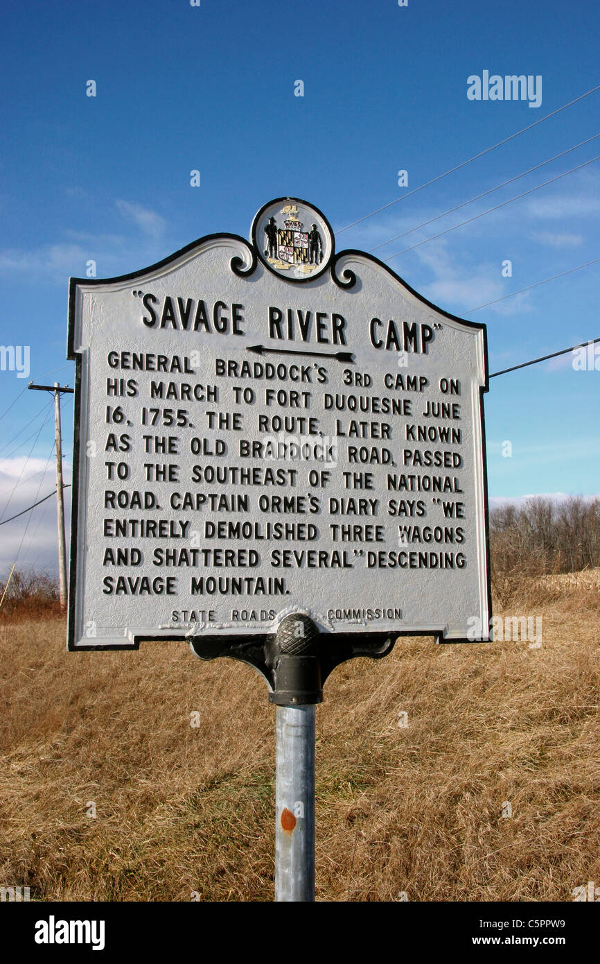 General braddock fort duquesne hi-res stock photography and images - Alamy