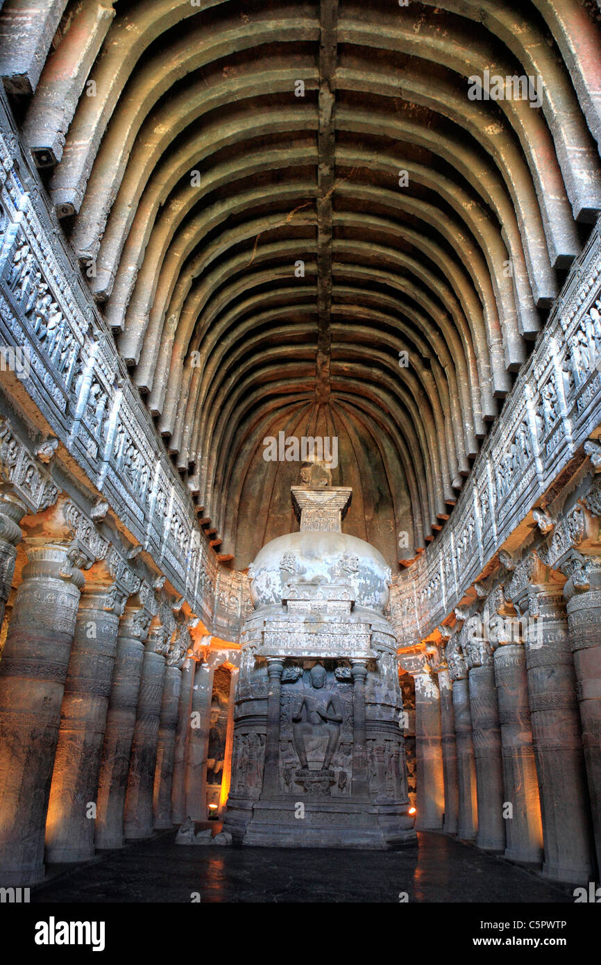 Caves, Buddhist monastery (5th century), UNESCO World Heritage site ...