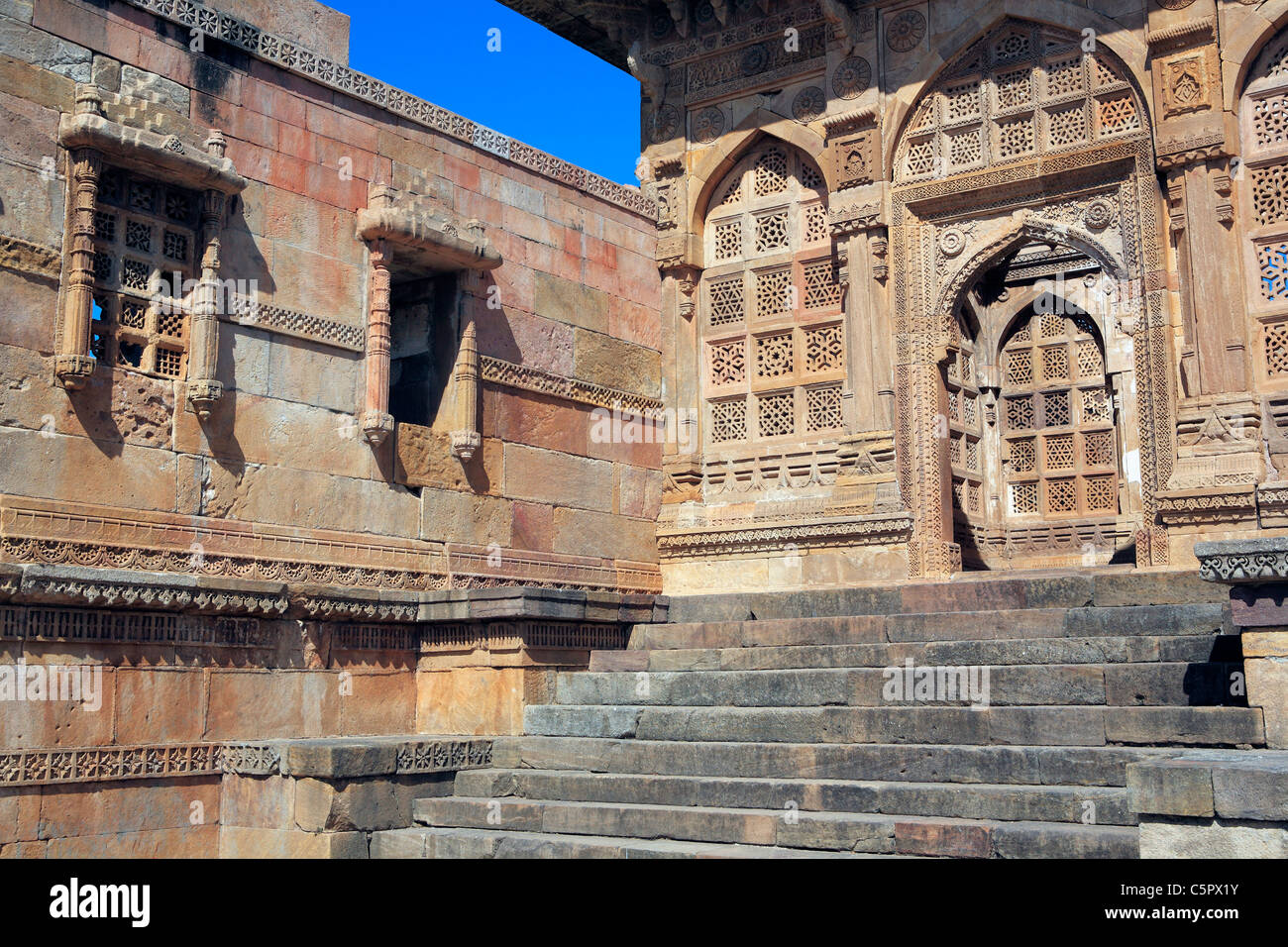 Mosque (15th-16th century), UNESCO World Heritage site, Champaner ...