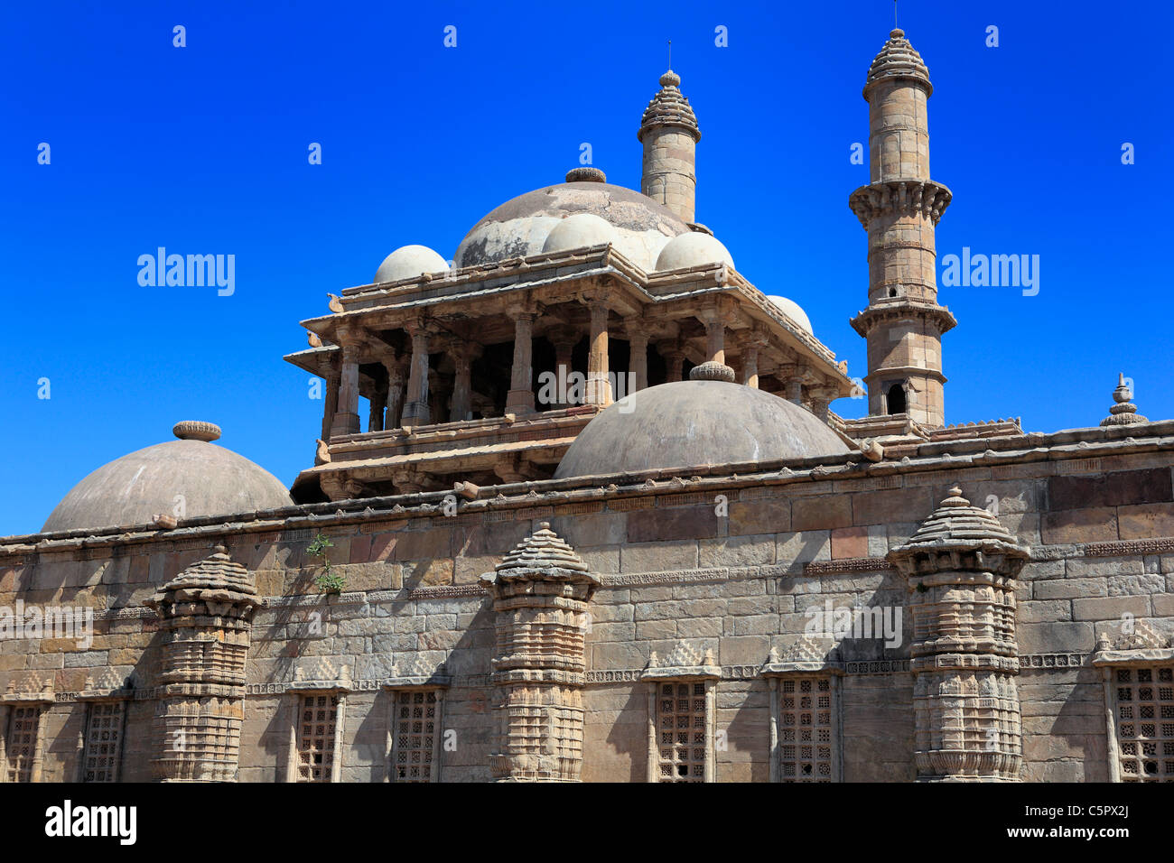 Mosque (15th-16th century), UNESCO World Heritage site, Champaner ...