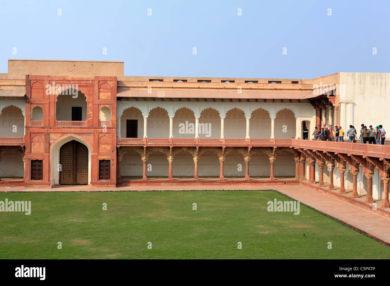 Red Fort, Diwan-I Khas (1630-1640s), Agra, India Stock Photo - Alamy