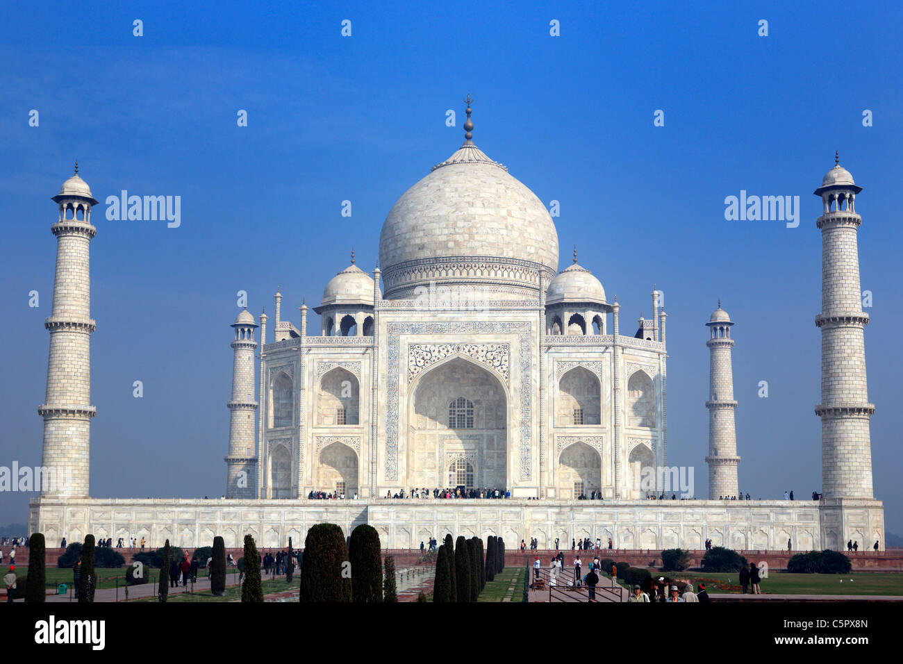 Taj Mahal, mausoleum (1630-1640s), Agra, India Stock Photo - Alamy