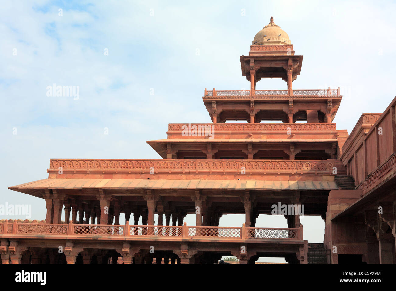 Panch Mahal, Akbar's palace (1569-1572), UNESCO World Heritage site ...