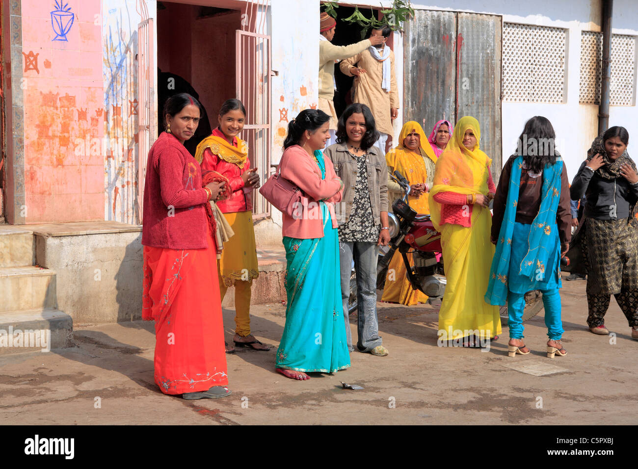 Govind mandir palace (1620), Datia, India Stock Photo - Alamy