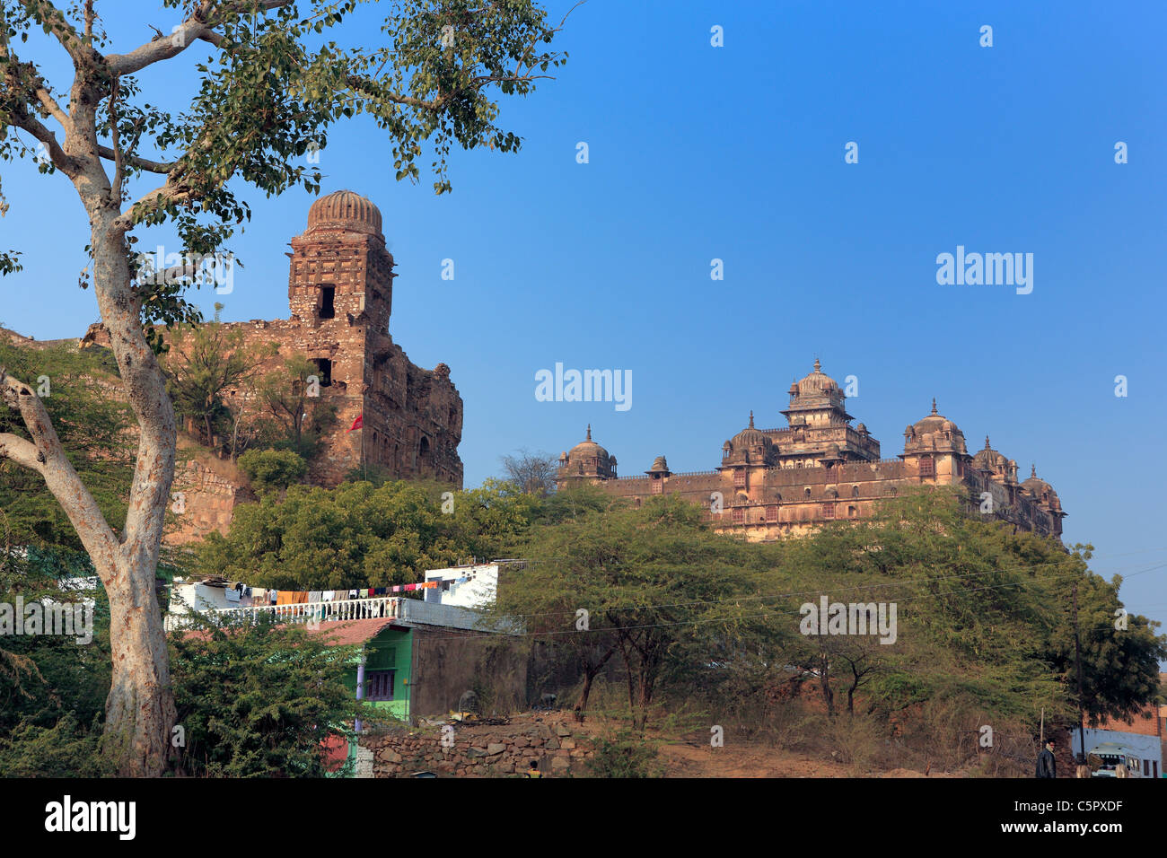 Govind mandir palace (1620), Datia, India Stock Photo - Alamy
