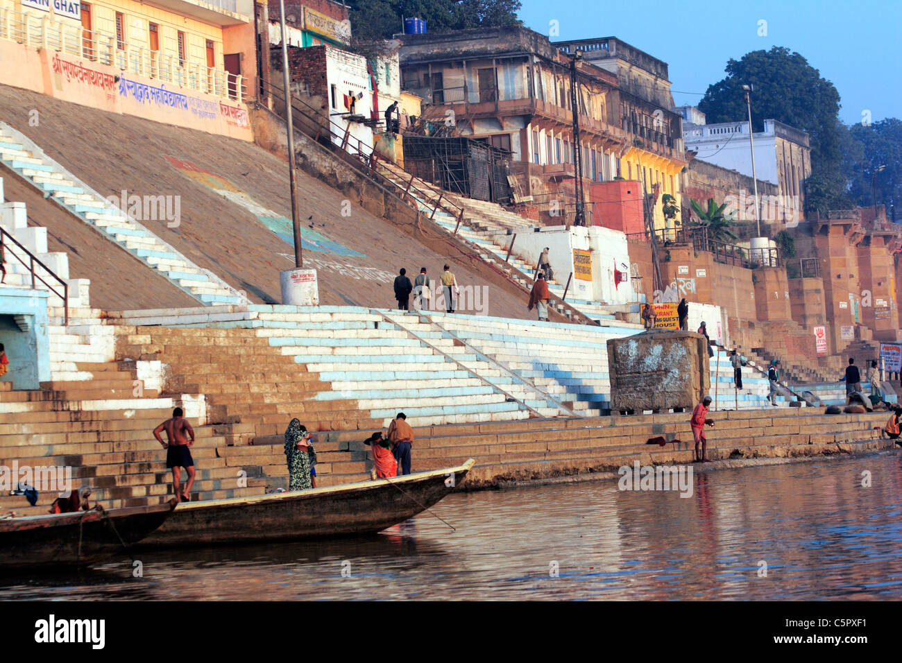 Varanasi (Benares, Benaras, Banaras), Hindu holy city on Ganges (Ganga ...