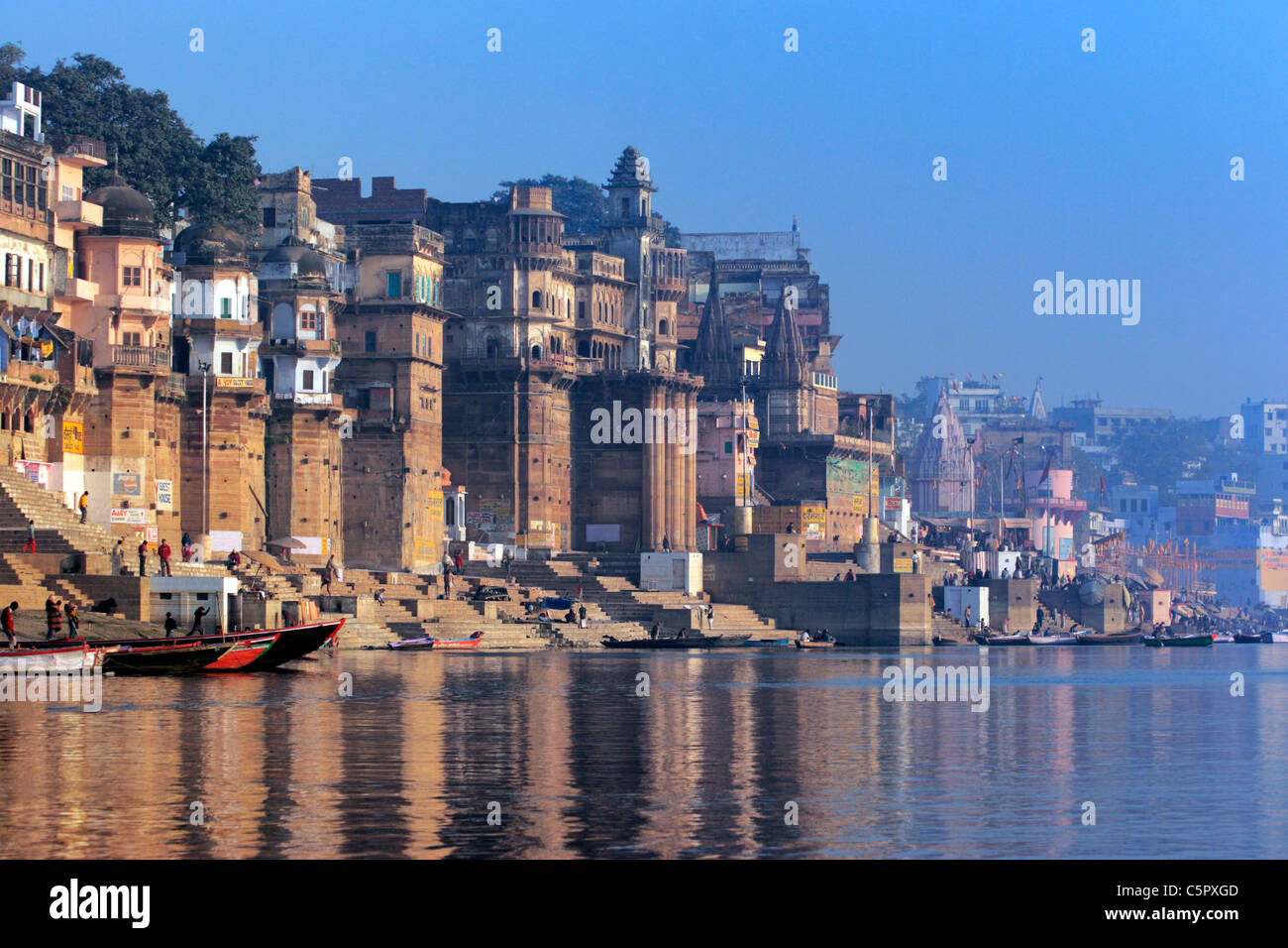 Varanasi (Benares, Benaras, Banaras), Hindu holy city on Ganges (Ganga ...