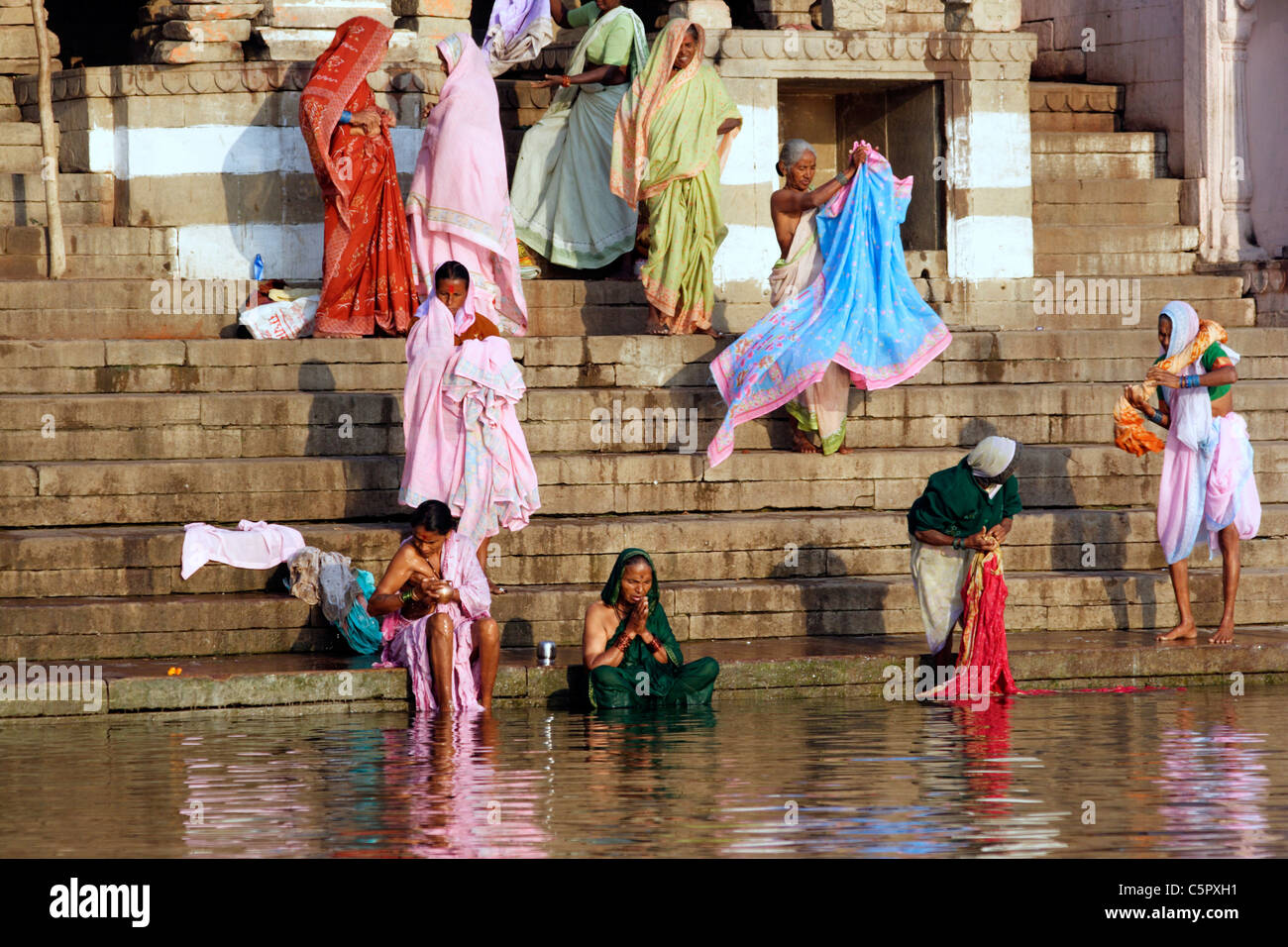 Varanasi (Benares, Benaras, Banaras), Hindu holy city on Ganges (Ganga ...