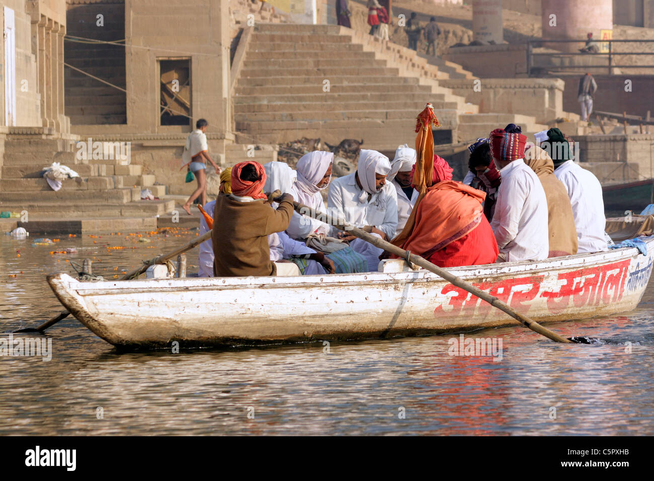 Varanasi (Benares, Benaras, Banaras), Hindu holy city on Ganges (Ganga ...