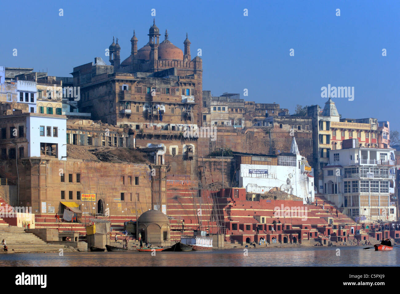 Varanasi (Benares, Benaras, Banaras), Hindu holy city on Ganges (Ganga ...