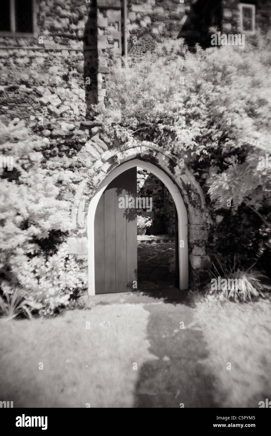 Door - St Peter's Church, Sandwich Stock Photo - Alamy