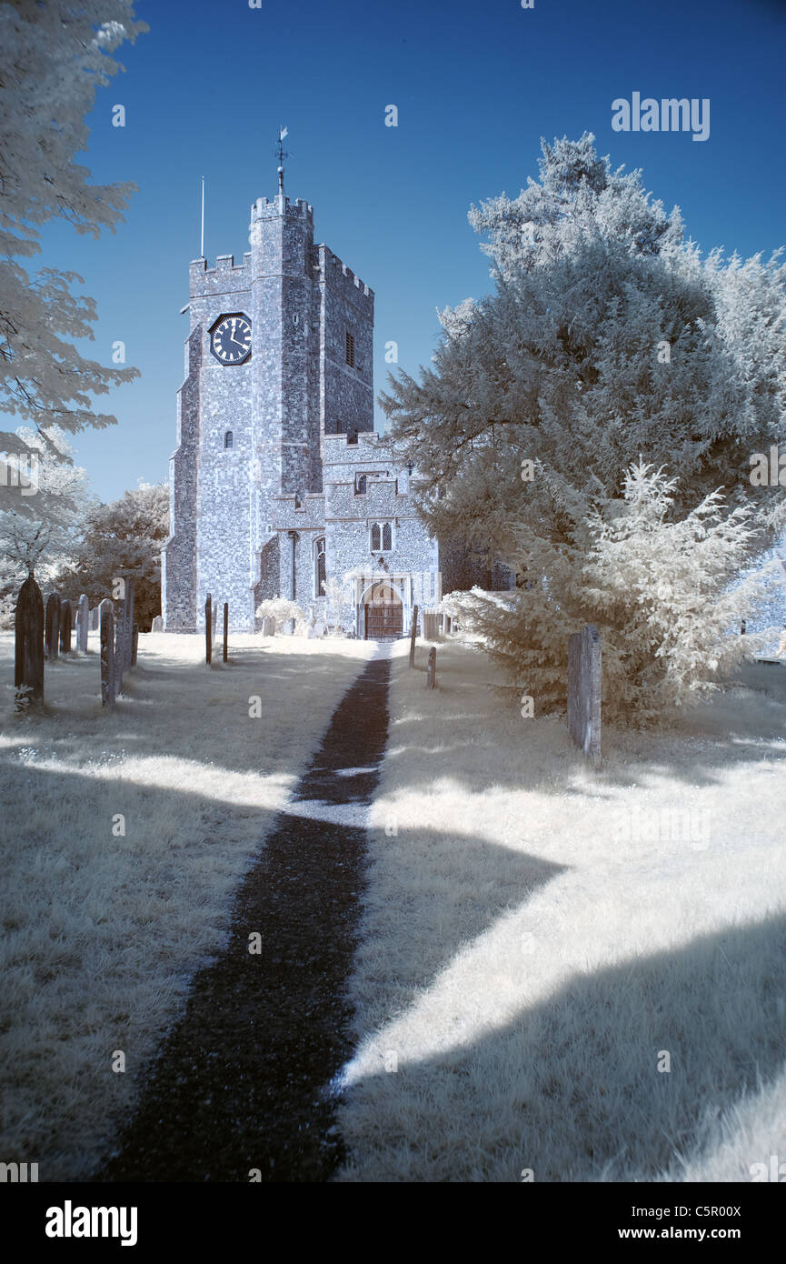 The Parish Church of St Mary's, Chilham Stock Photo - Alamy
