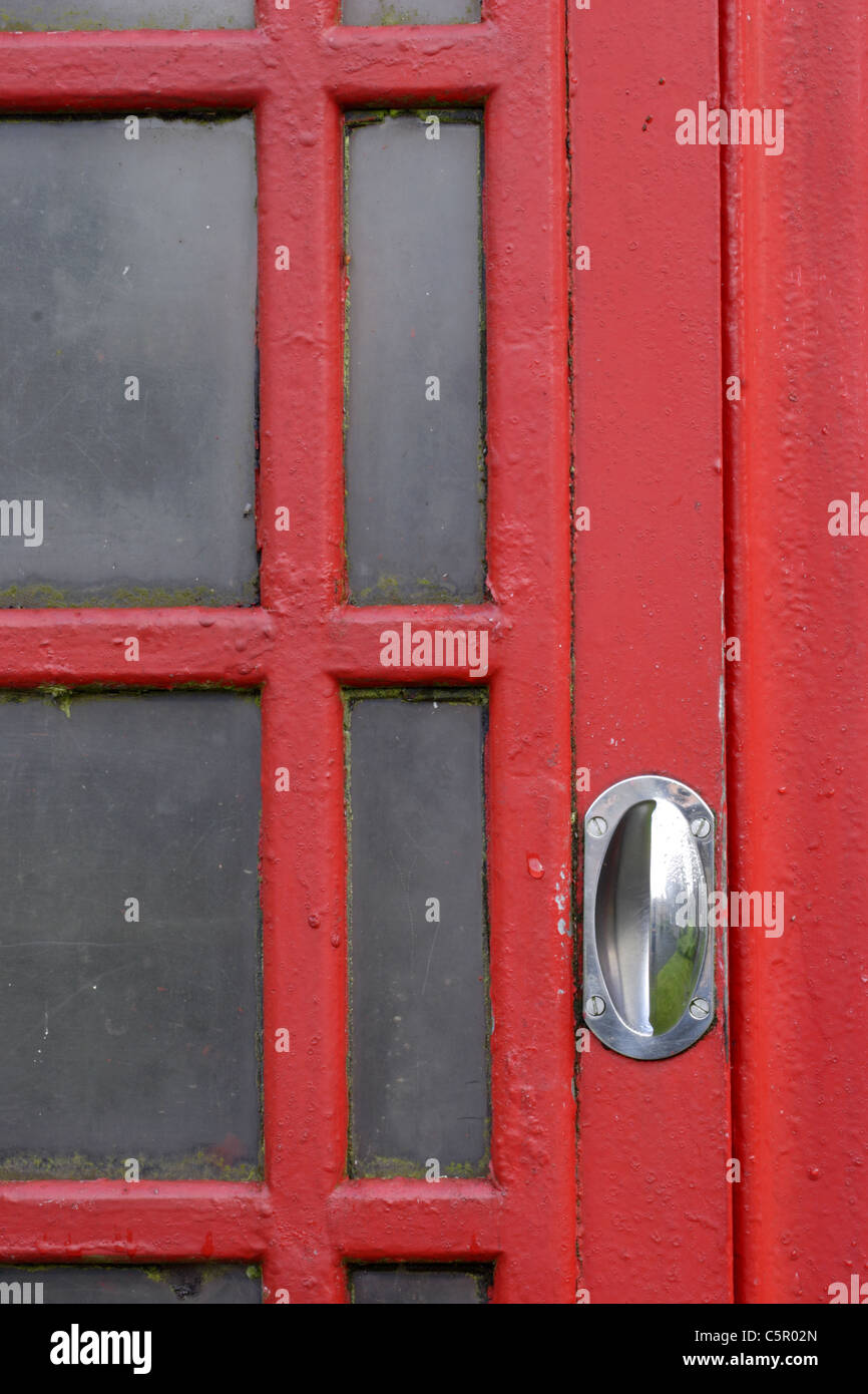 Red Telephone Box Door Handle High Resolution Stock Photography and ...