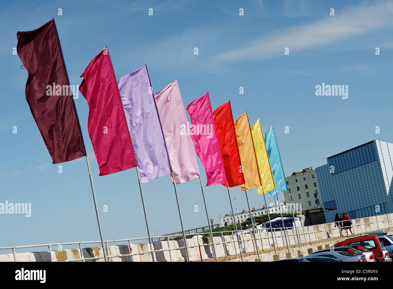 Coloured Flags High Resolution Stock Photography and Images - Alamy