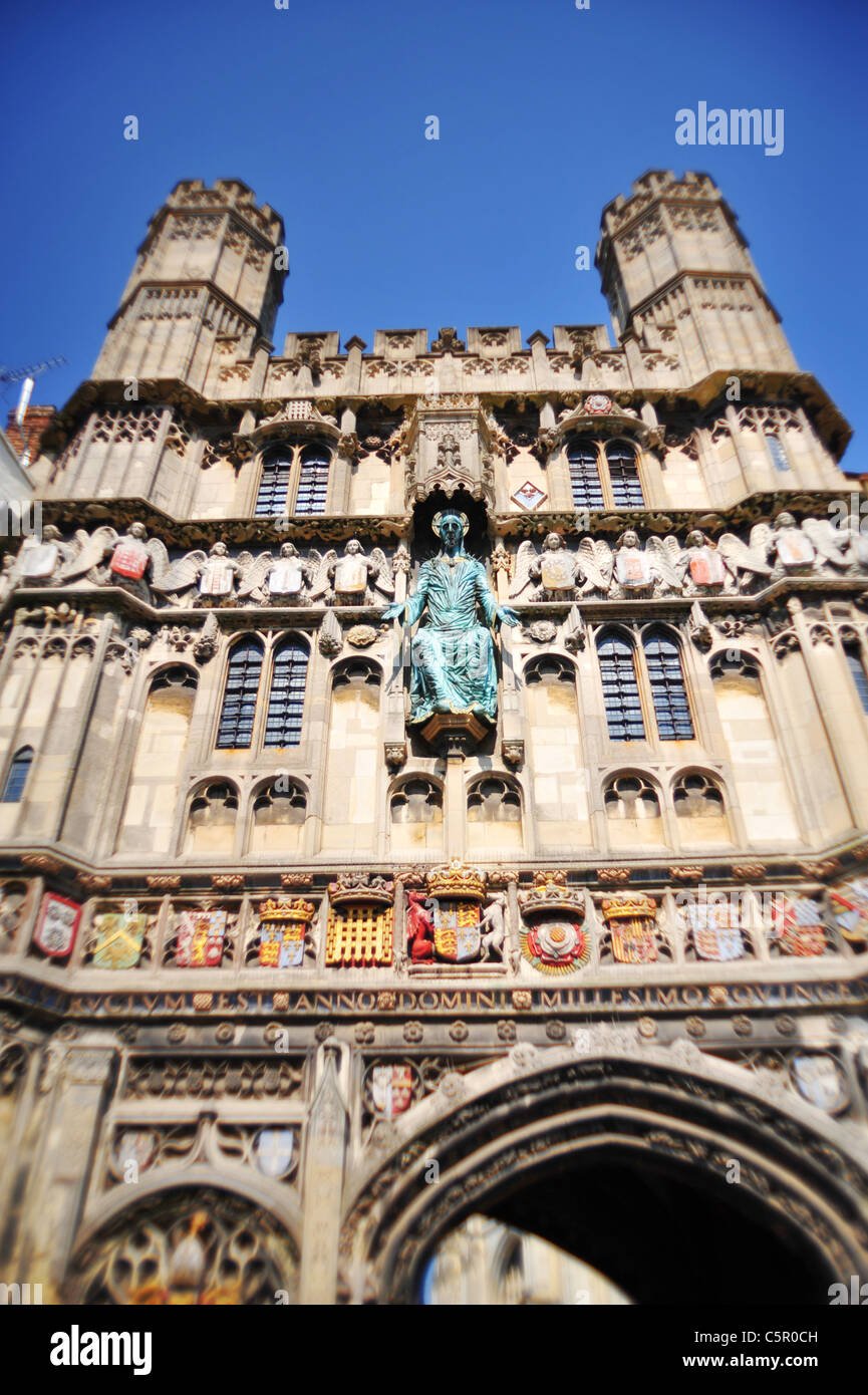 Statue - Canterbury Cathedral Stock Photo - Alamy
