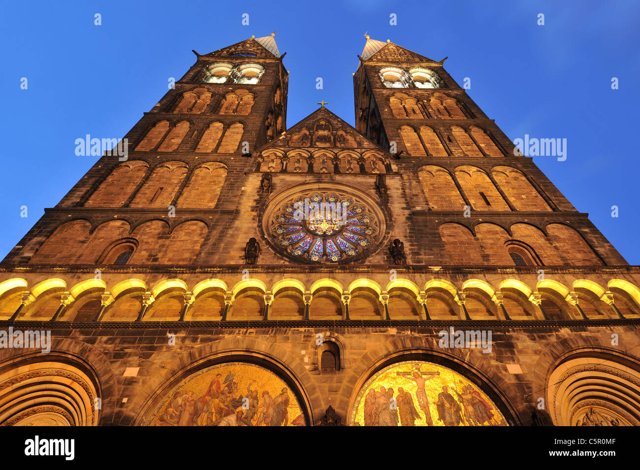 cathedral St. Petri in the old town of Bremen, Hansa, Germany, 2011 ...