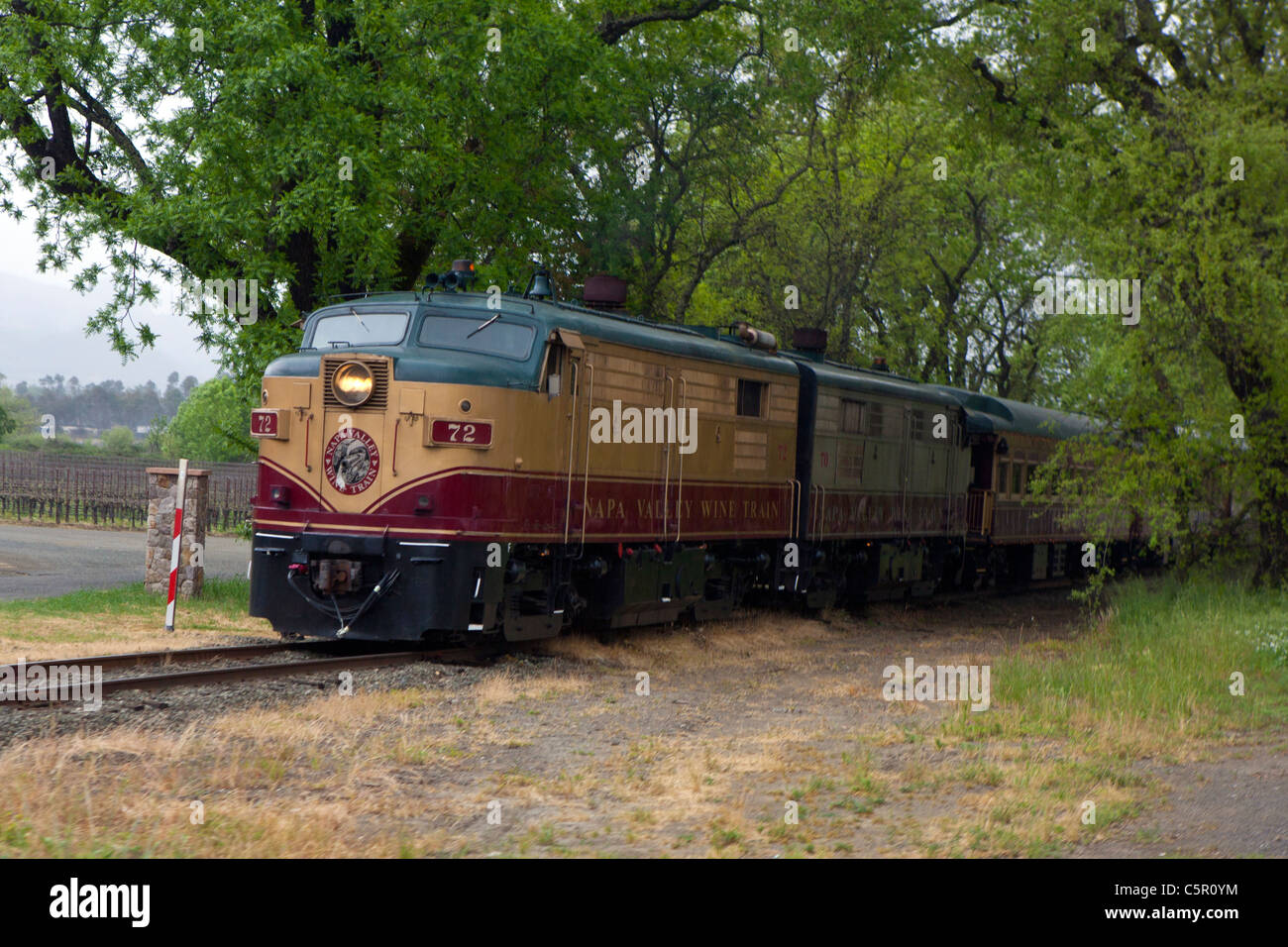 The Napa Valley Wine Train, Napa, California, United States of America ...