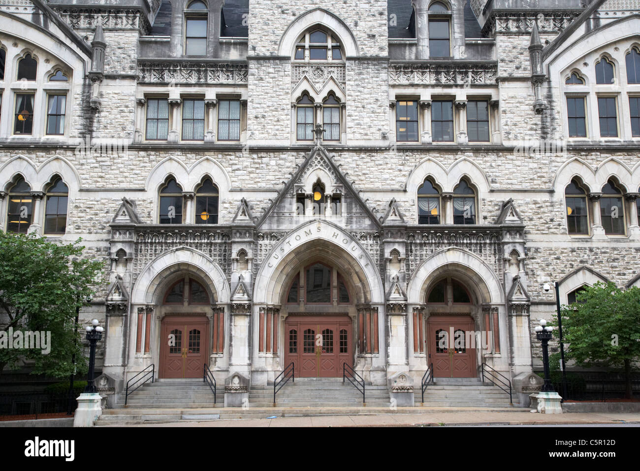 Nashville customs house federal building broadway Tennessee USA Stock ...