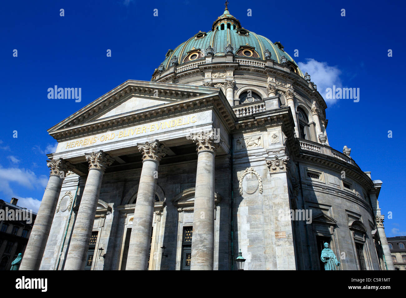 Marble church, Copenhagen, Denmark Stock Photo - Alamy