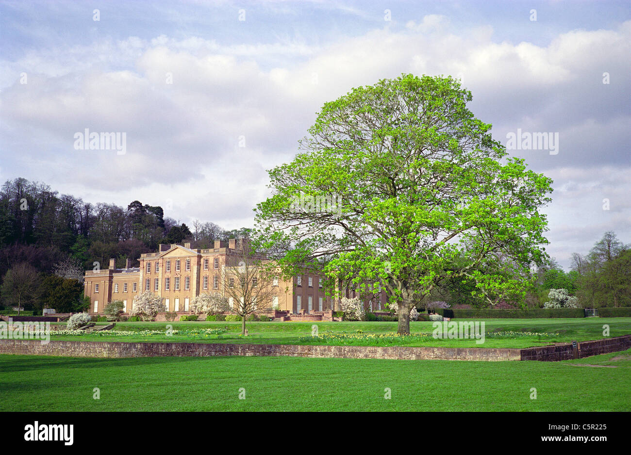 Himley Hall Country House, Himley, Staffordshire, England, UK Stock ...