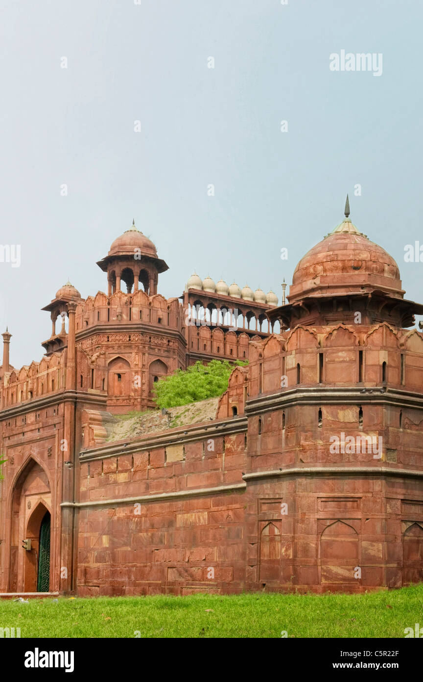 gate of the red fort in Delhi India Stock Photo - Alamy