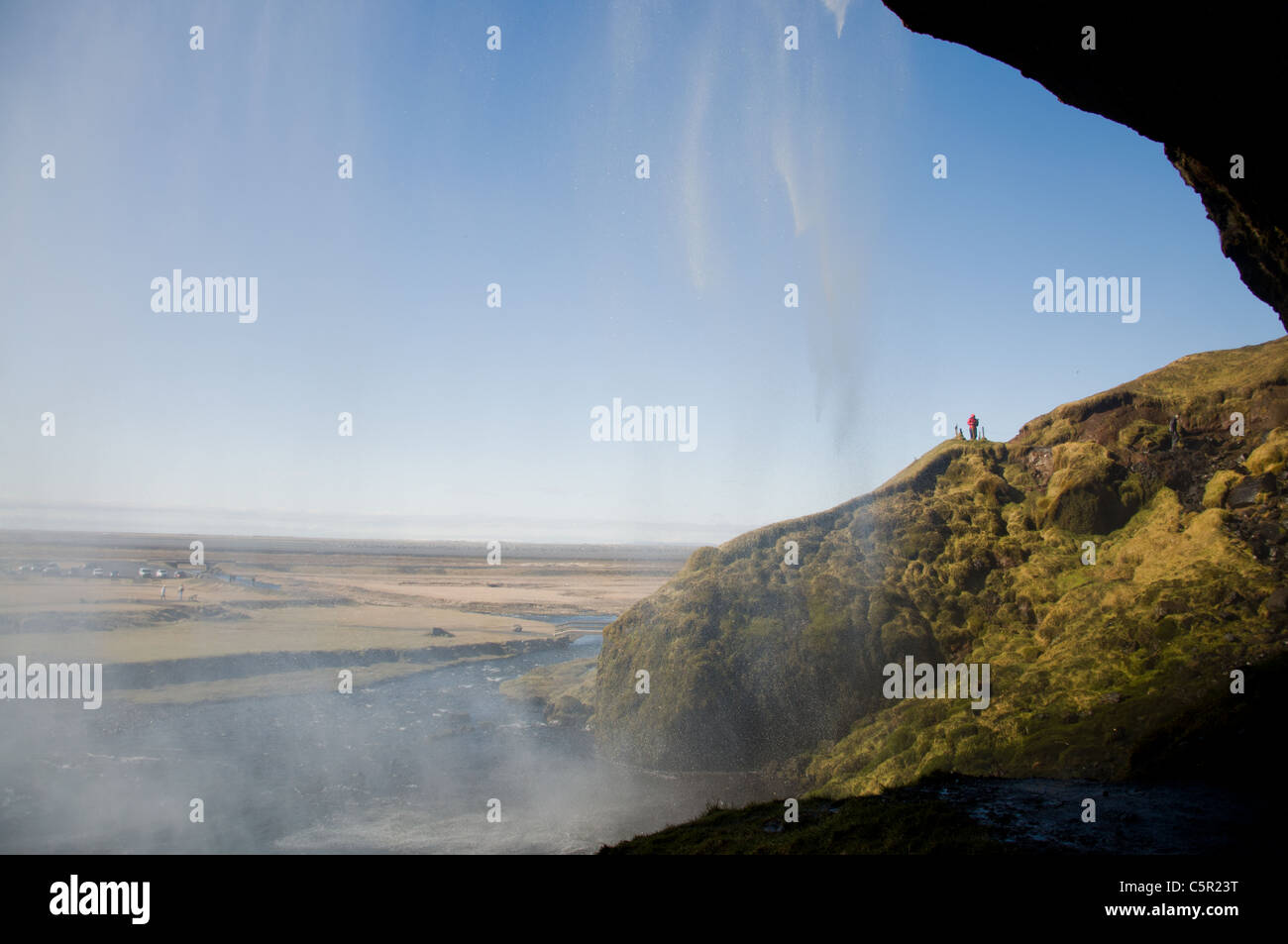 Seljalandsfoss waterfall, Seljalandsfoss, Iceland Stock Photo - Alamy
