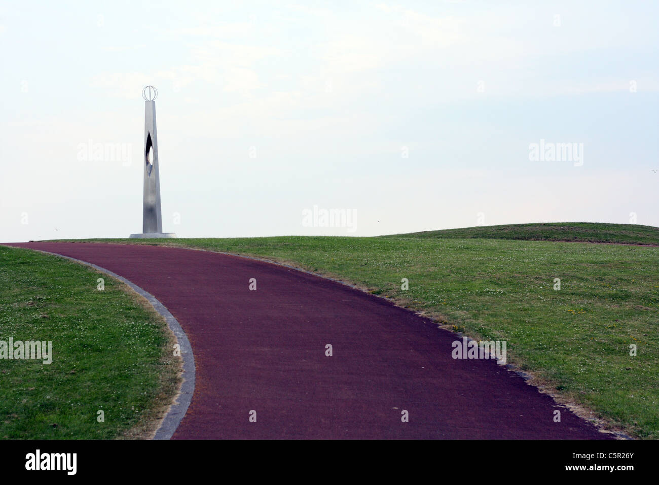 A cycle path in South Wales Stock Photo - Alamy