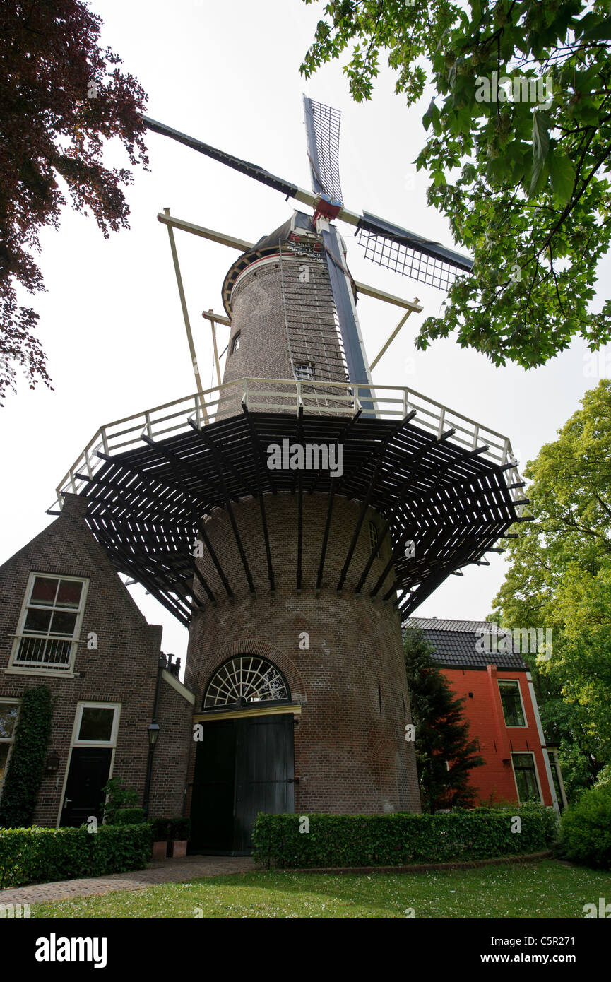 The windmill, Gouda, Netherlands Stock Photo - Alamy