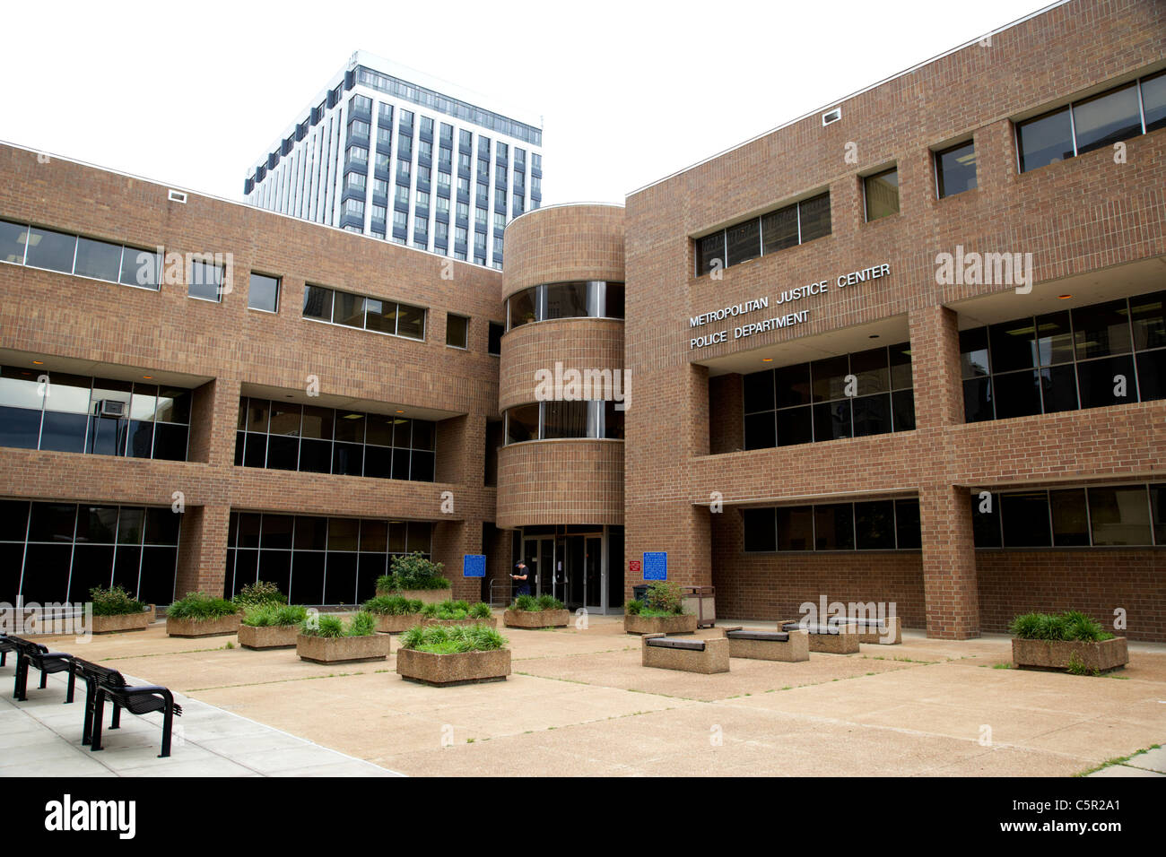 Metropolitan Justice Center and police station Nashville Tennessee USA ...