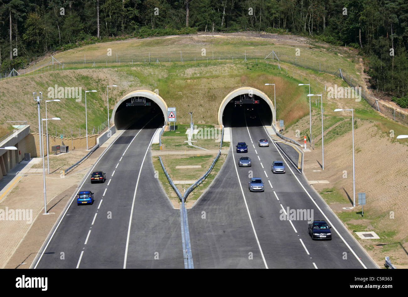 Hindhead tunnel hi-res stock photography and images - Alamy