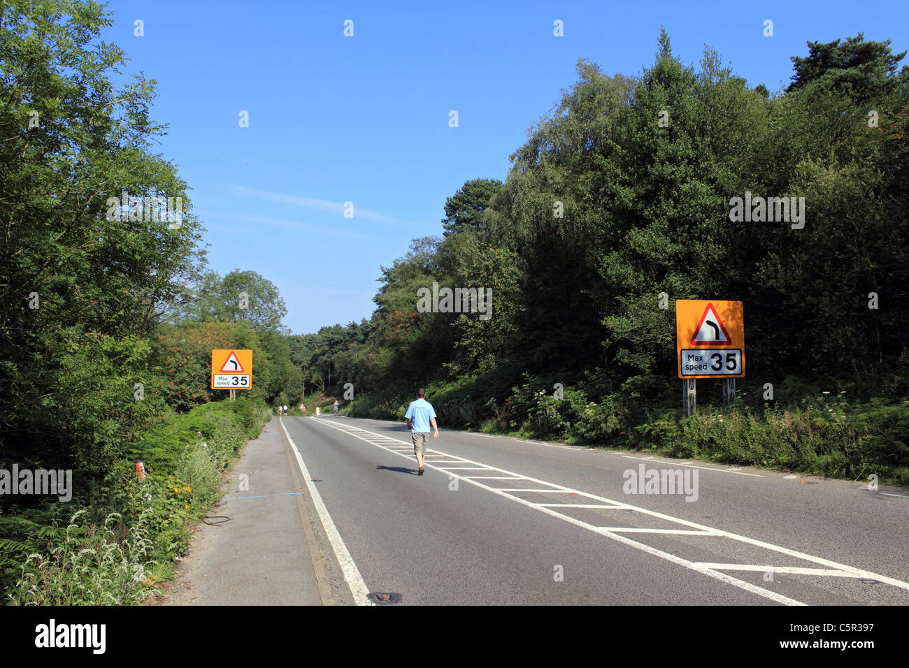 Hindhead old a3 road hi-res stock photography and images - Alamy
