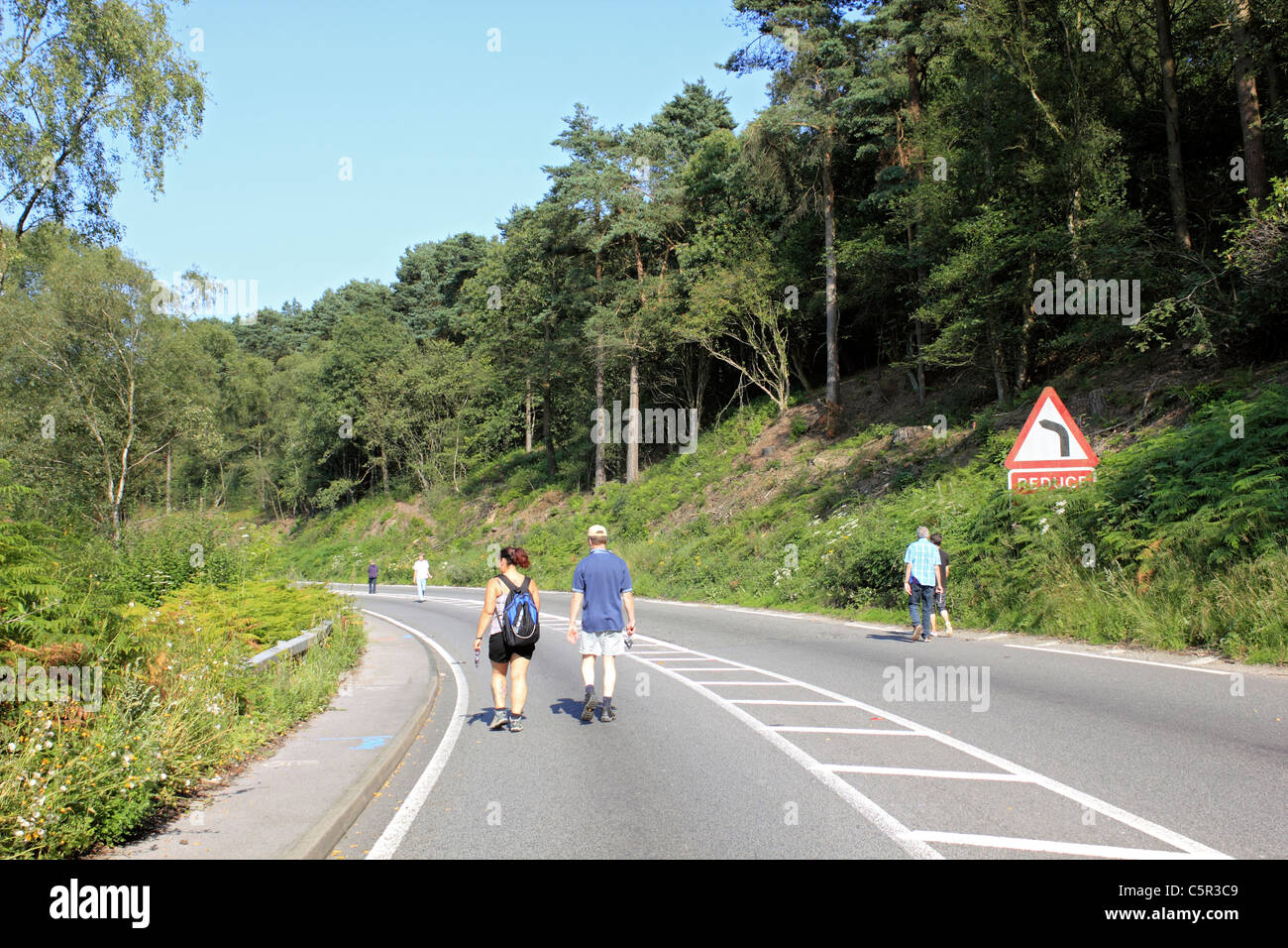Hindhead old a3 road hi-res stock photography and images - Alamy