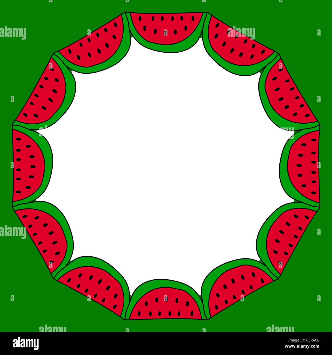Watermelon frame hi-res stock photography and images - Alamy