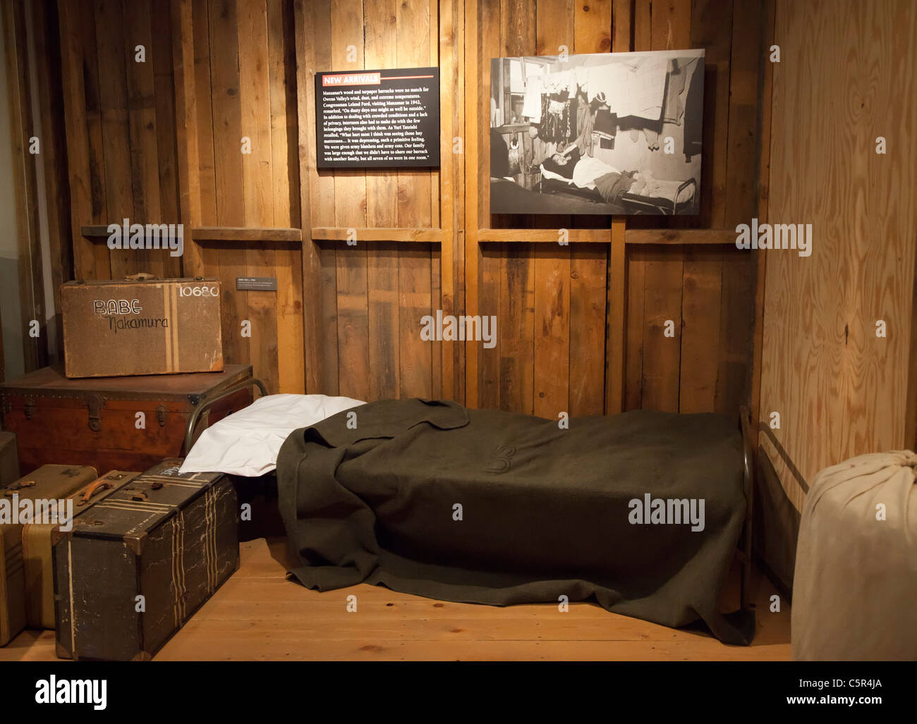 World War II Japanese Internment Camp Stock Photo - Alamy