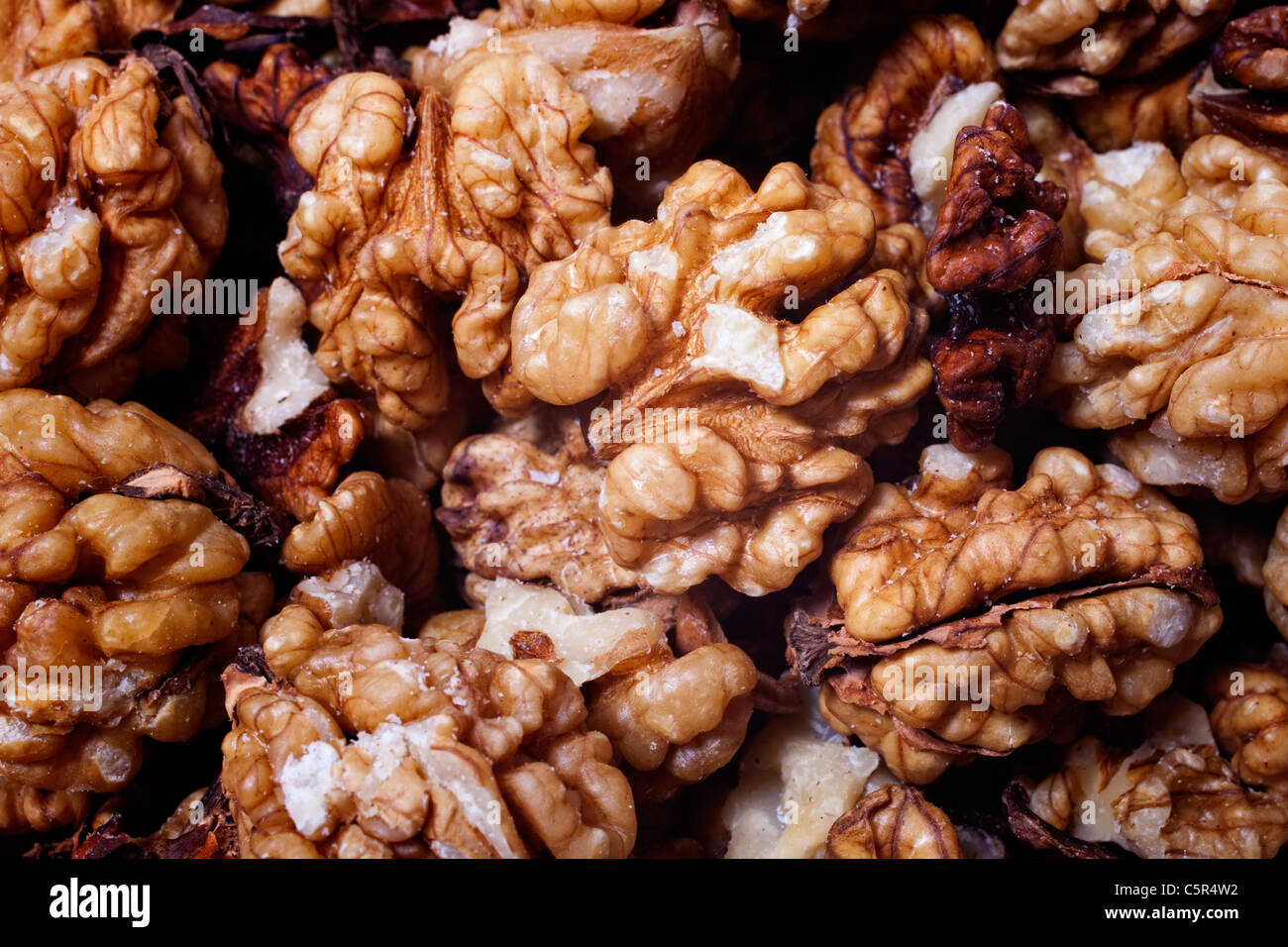 Dried walnut without shell hi-res stock photography and images - Alamy