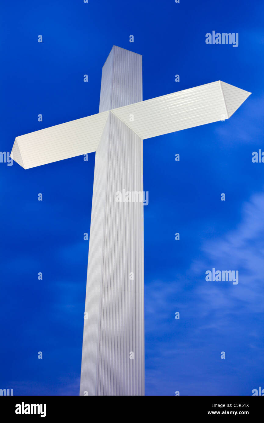 Cross in Effingham, Illinois Stock Photo - Alamy