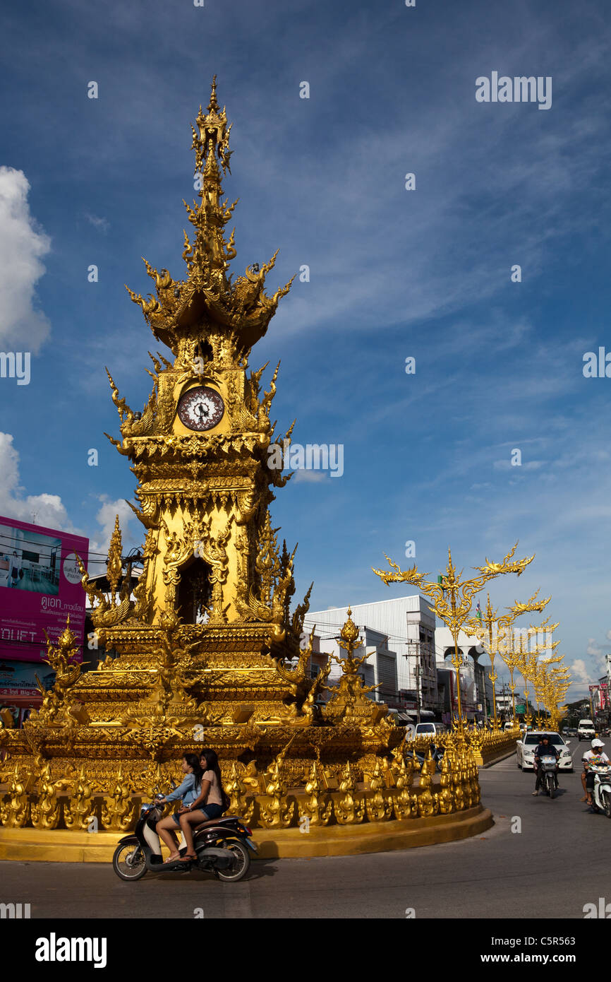 Chiangrai clock tower hi-res stock photography and images - Alamy