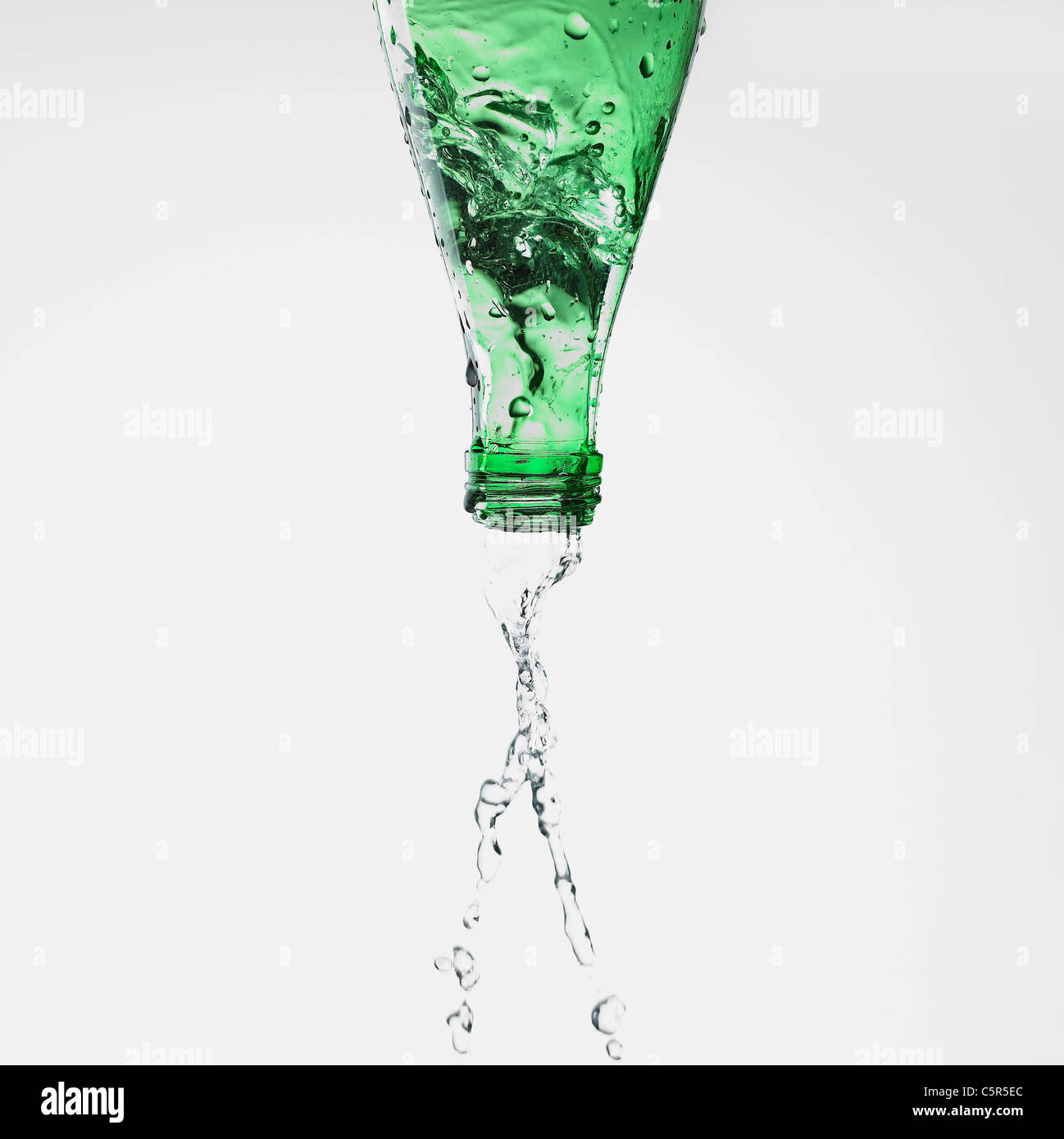Bubbles flow from bottle hi-res stock photography and images - Alamy