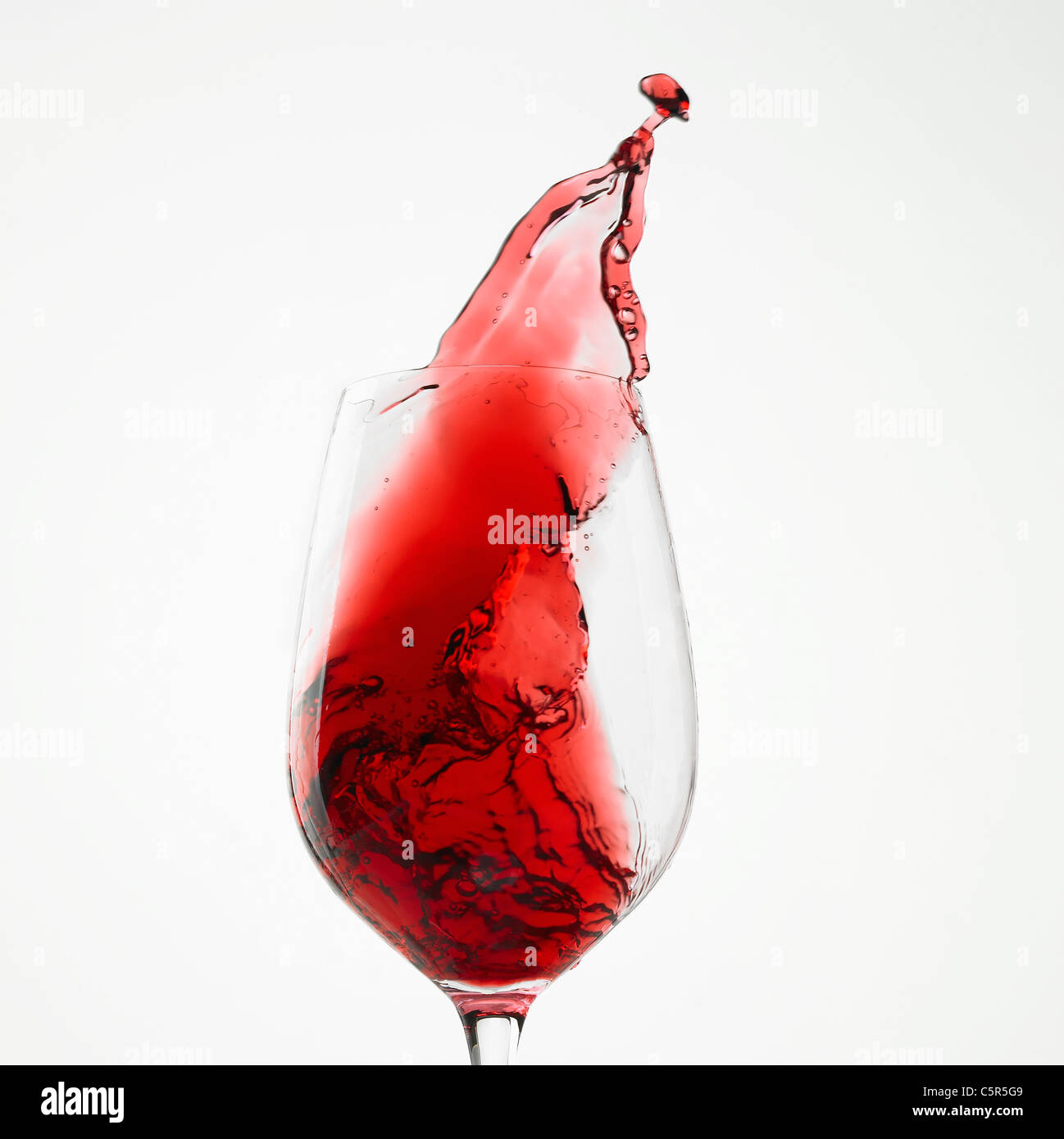 Wine moving inside a glass Stock Photo - Alamy