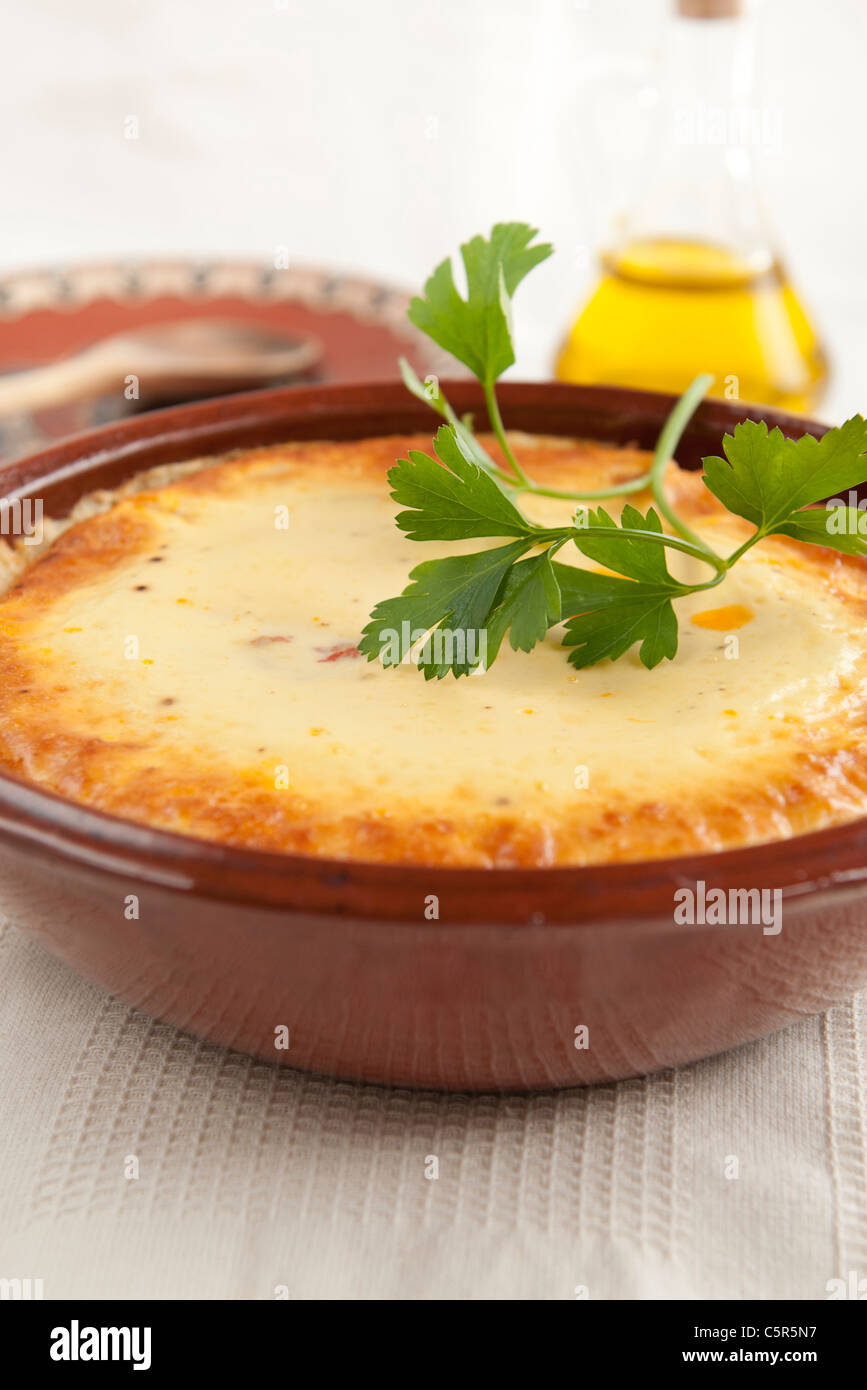 Gyuvetch is a Bulgarian, Macedonian and Serbian oven-baked meat and ...